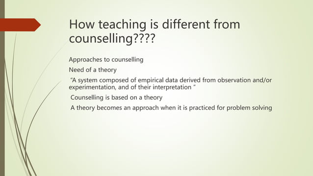 Approaches to Counseling.pptx