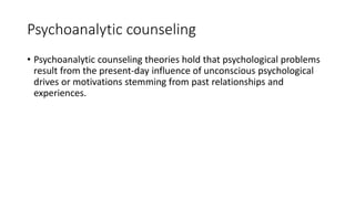 Approaches to Counseling-human resource management | PPTX