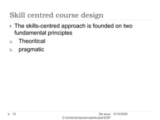 Approaches to course design | PPT