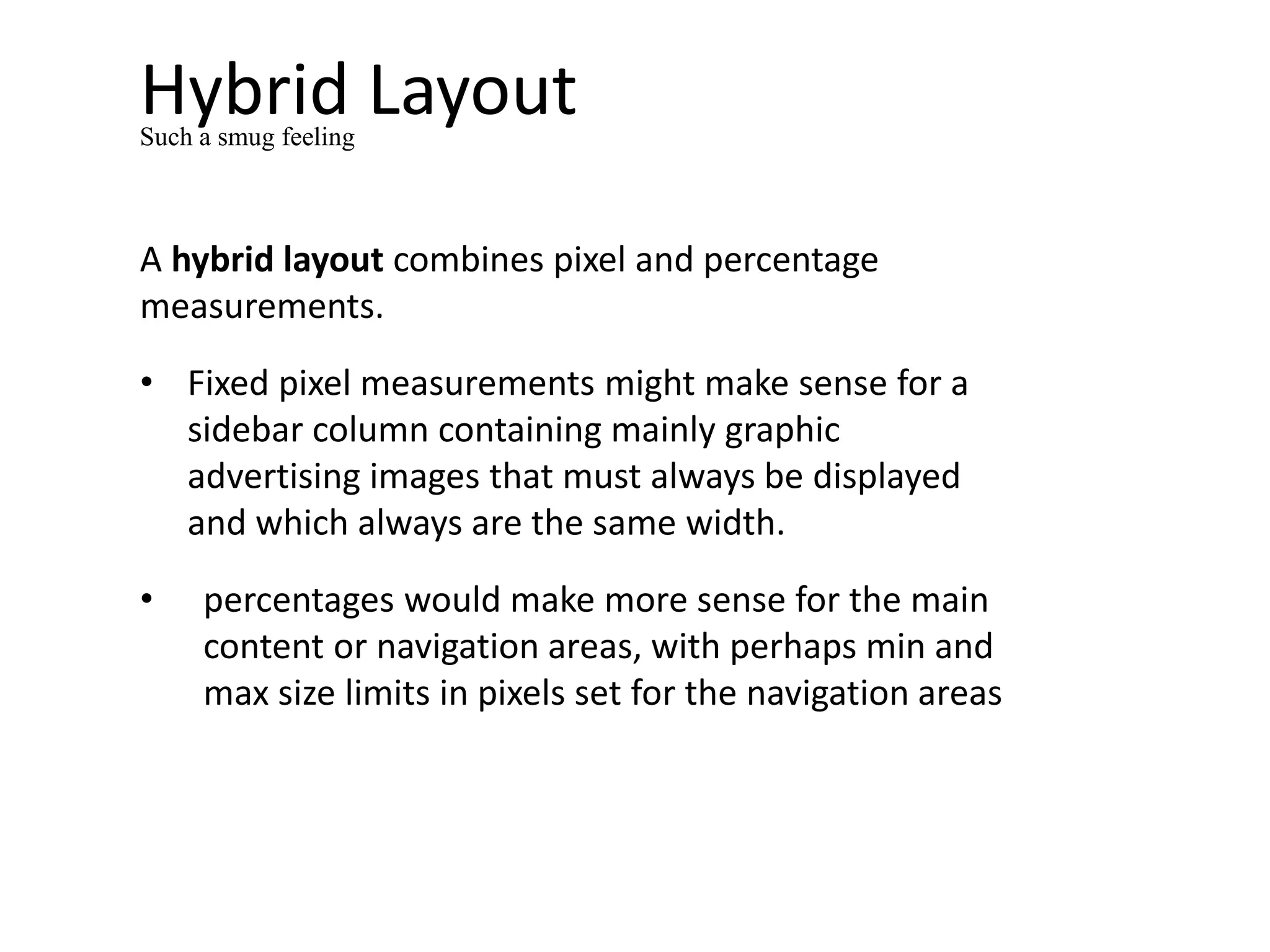 Approaches to CSS Layout | PPTX