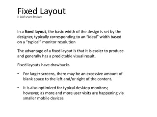 Approaches to CSS Layout | PPTX