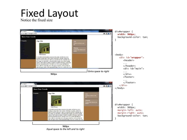 Approaches to CSS Layout | PPTX | Web Design and HTML | Internet