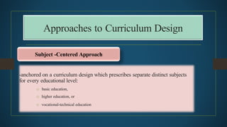 APPROACHES TO CURRICULUM.pptx