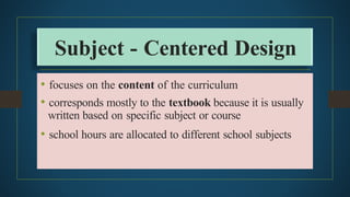 APPROACHES TO CURRICULUM.pptx