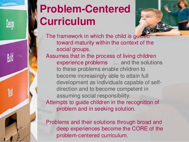 Approaches to Curriculum Design