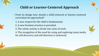 Approaches to Curriculum Design | PPTX