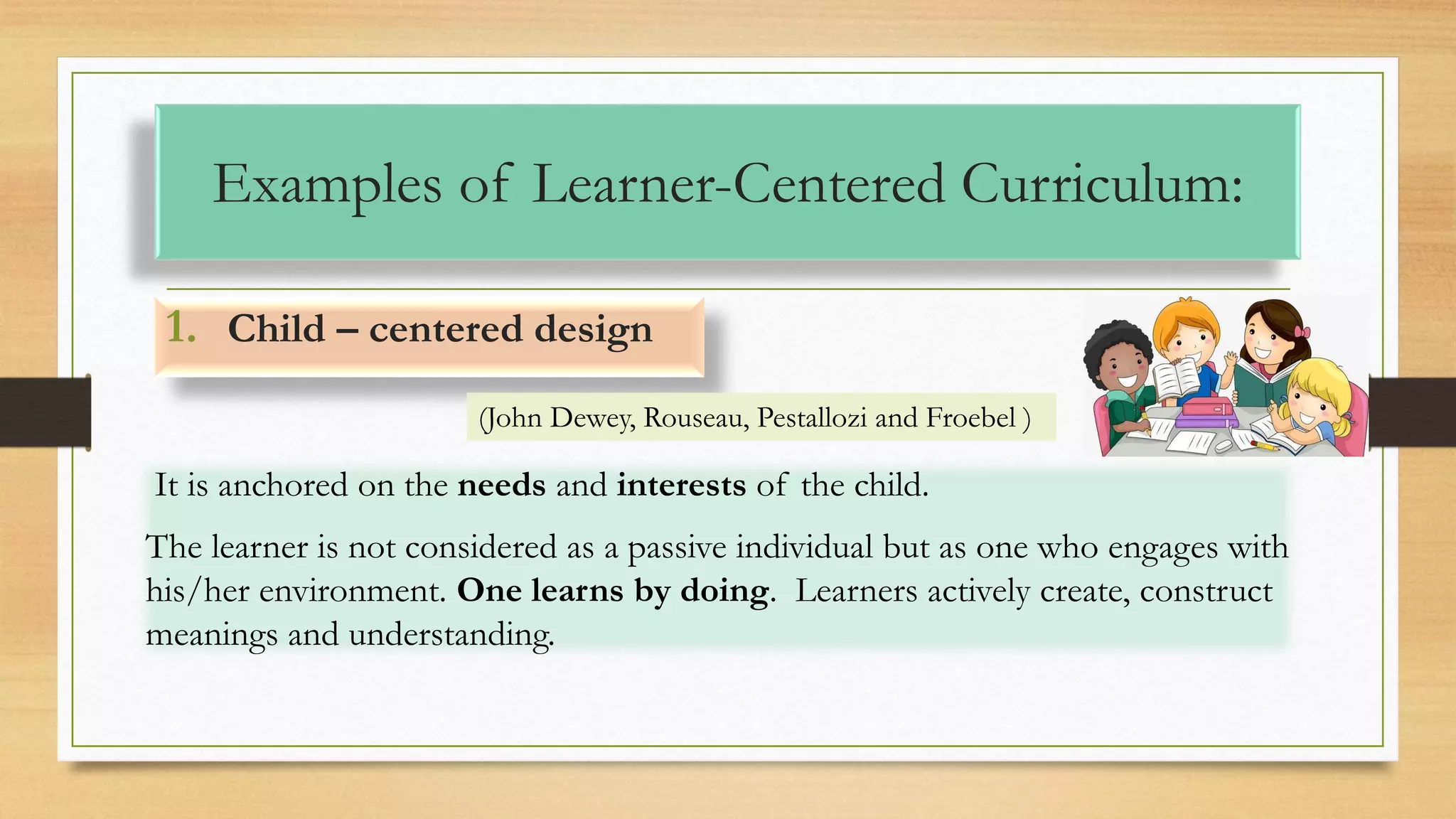 Approaches to curriculum designing | PDF