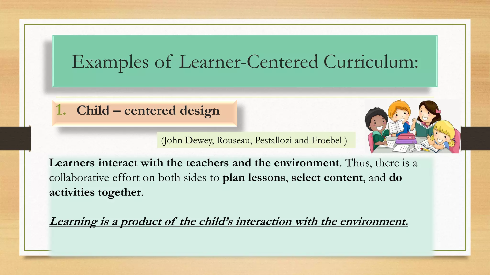 Approaches to curriculum designing | PDF