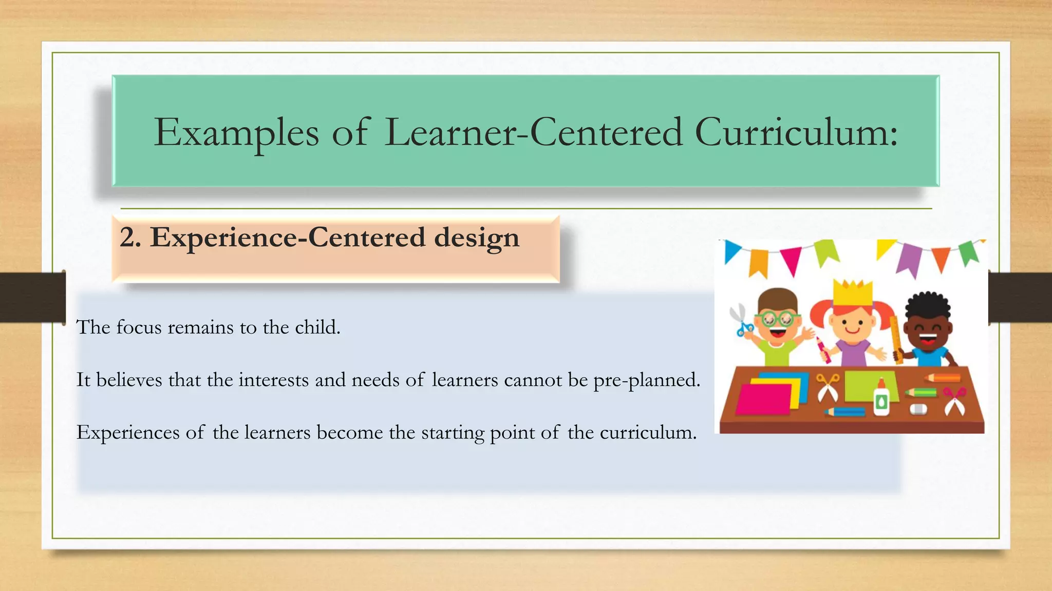 Approaches to curriculum designing | PDF