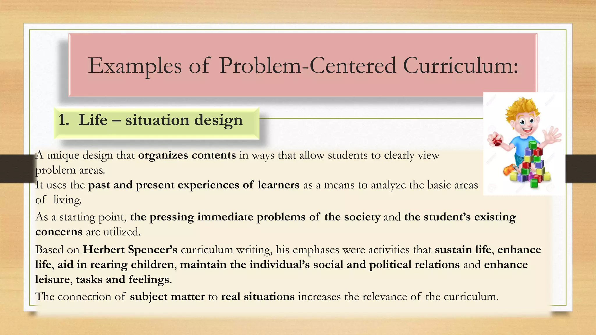 Approaches to curriculum designing | PDF