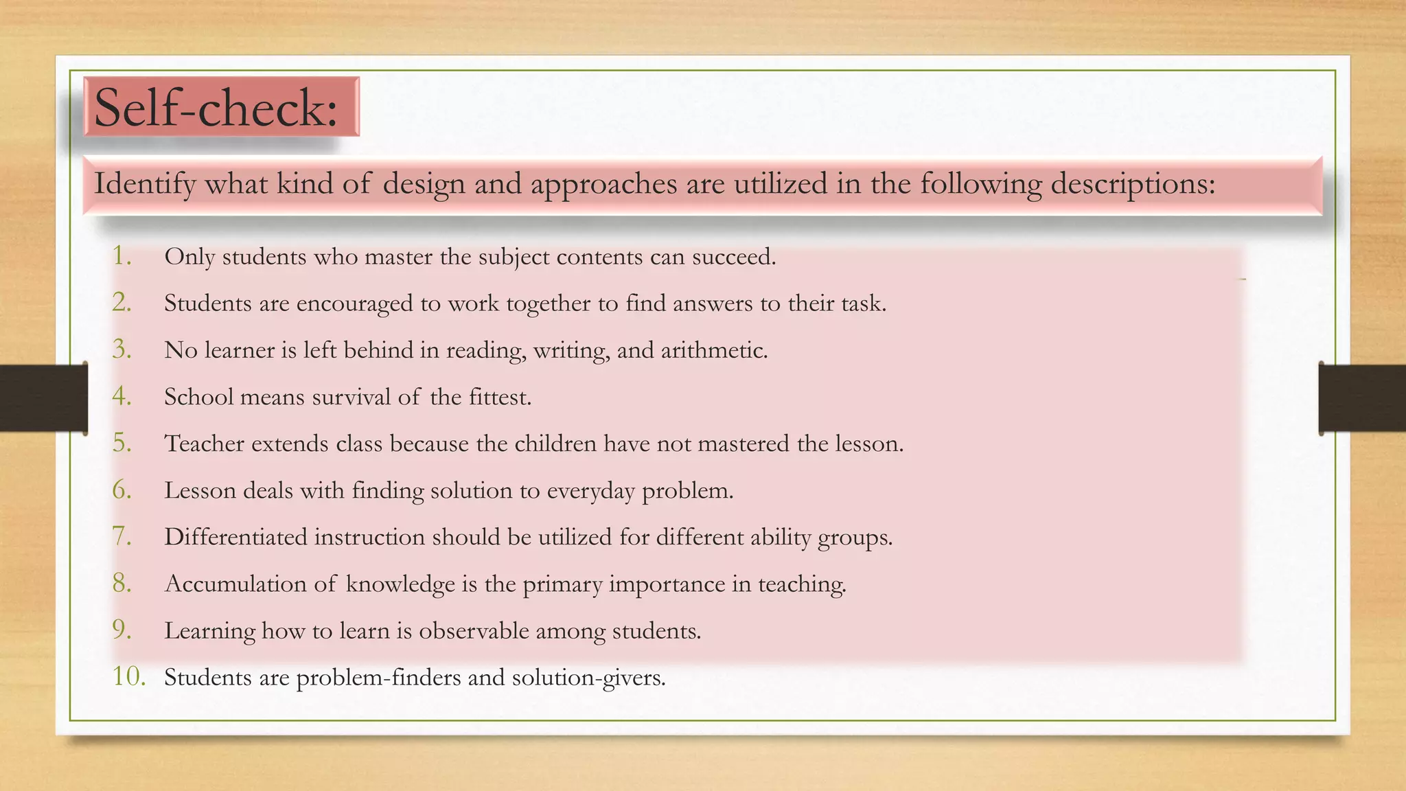 Approaches to curriculum designing | PDF
