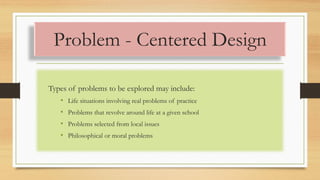 Approaches to curriculum designing | PDF