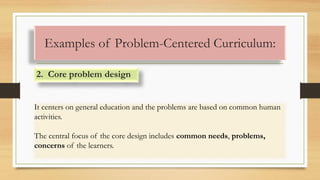 Approaches to curriculum designing | PDF