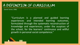 Approaches to curriculum development | PDF
