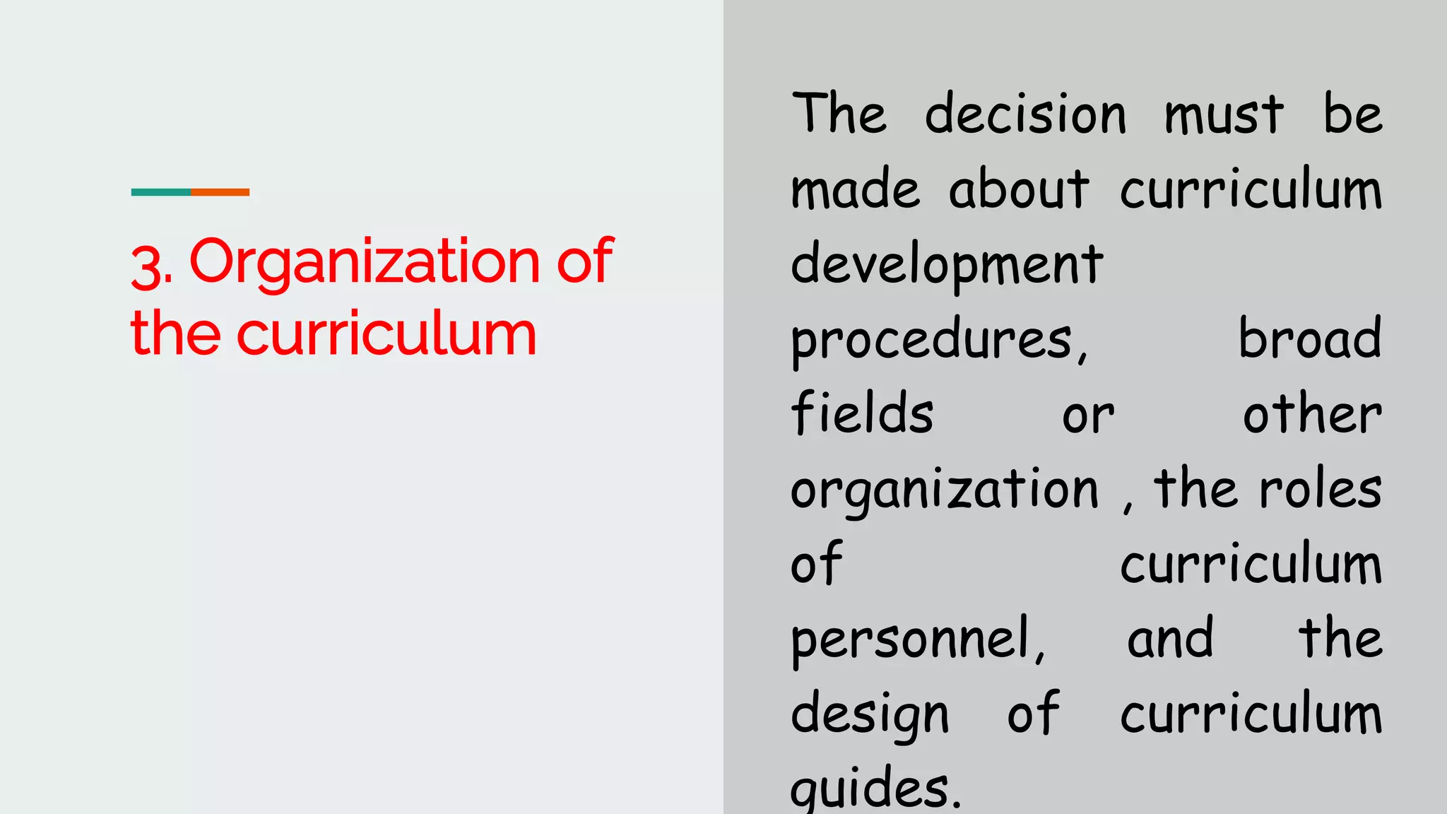 Approaches To Curriculum Planning | PPTX