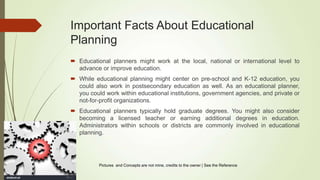 Approaches to educational planning | PPT