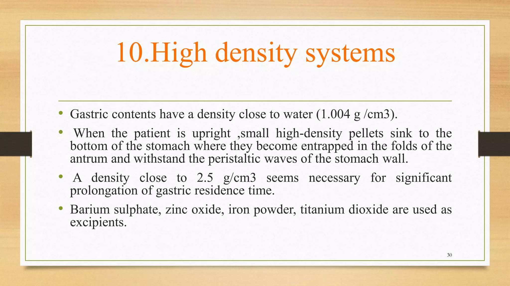 Approaches to extend gastro intestine transit | PPTX