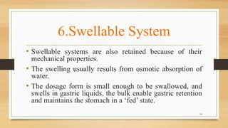 Approaches to extend gastro intestine transit | PPTX