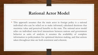 Approaches to foreign Policy, history and trends.pptx