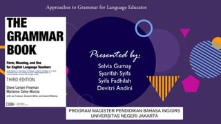 Approaches to Grammar - Book Third Edition | PPT