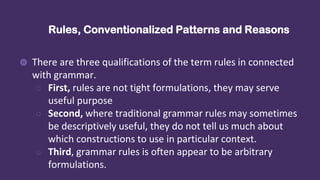 Approaches to Grammar - Book Third Edition | PPT