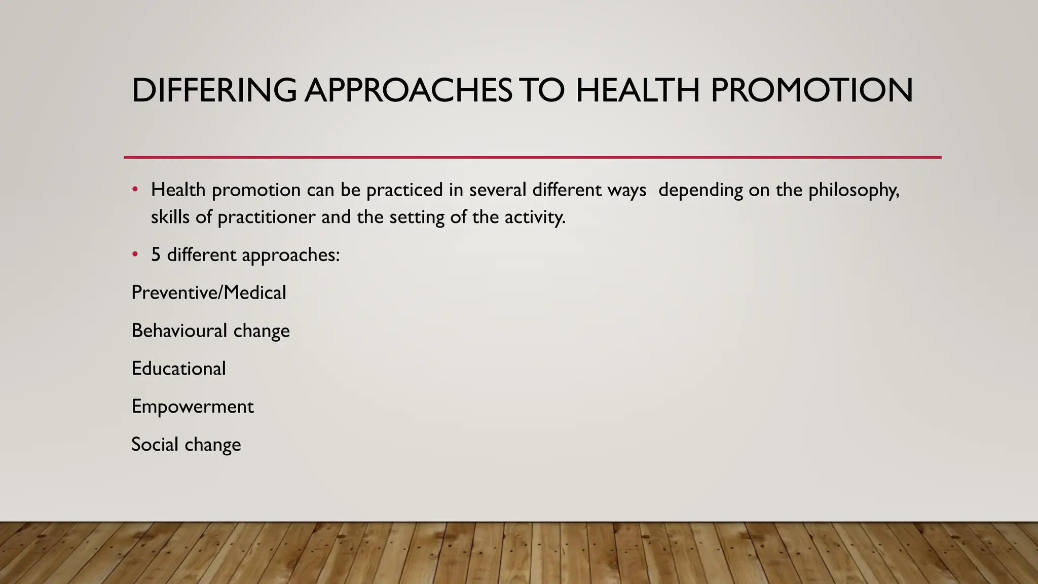 Approaches to Health Education, Promotion& Prevention.pdf