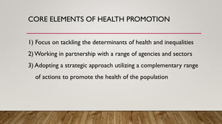 Approaches to Health Education, Promotion& Prevention.pdf | Dental ...