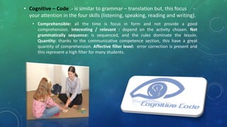 Approaches to language teaching | PPTX