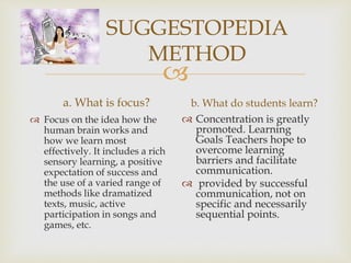 Approaches to language teaching | PPTX