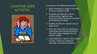 Approaches to language teaching | PPT