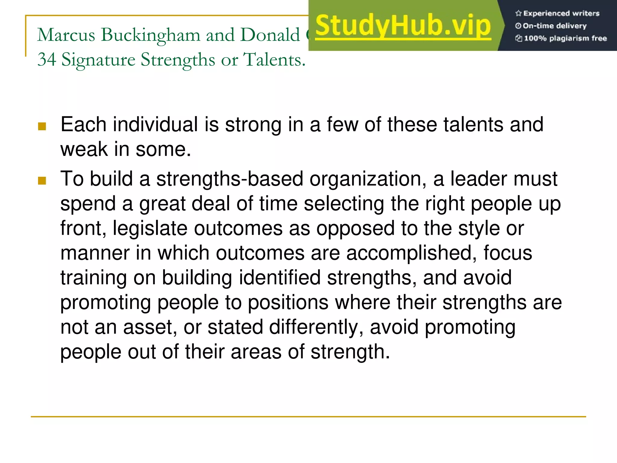 APPROACHES TO LEADERSHIP | PDF