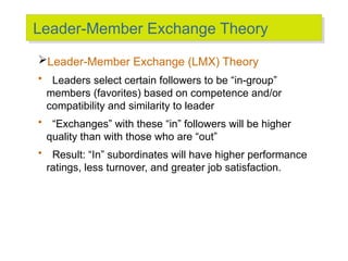 Approaches to Leadership - approaches leaders adopt.pptx