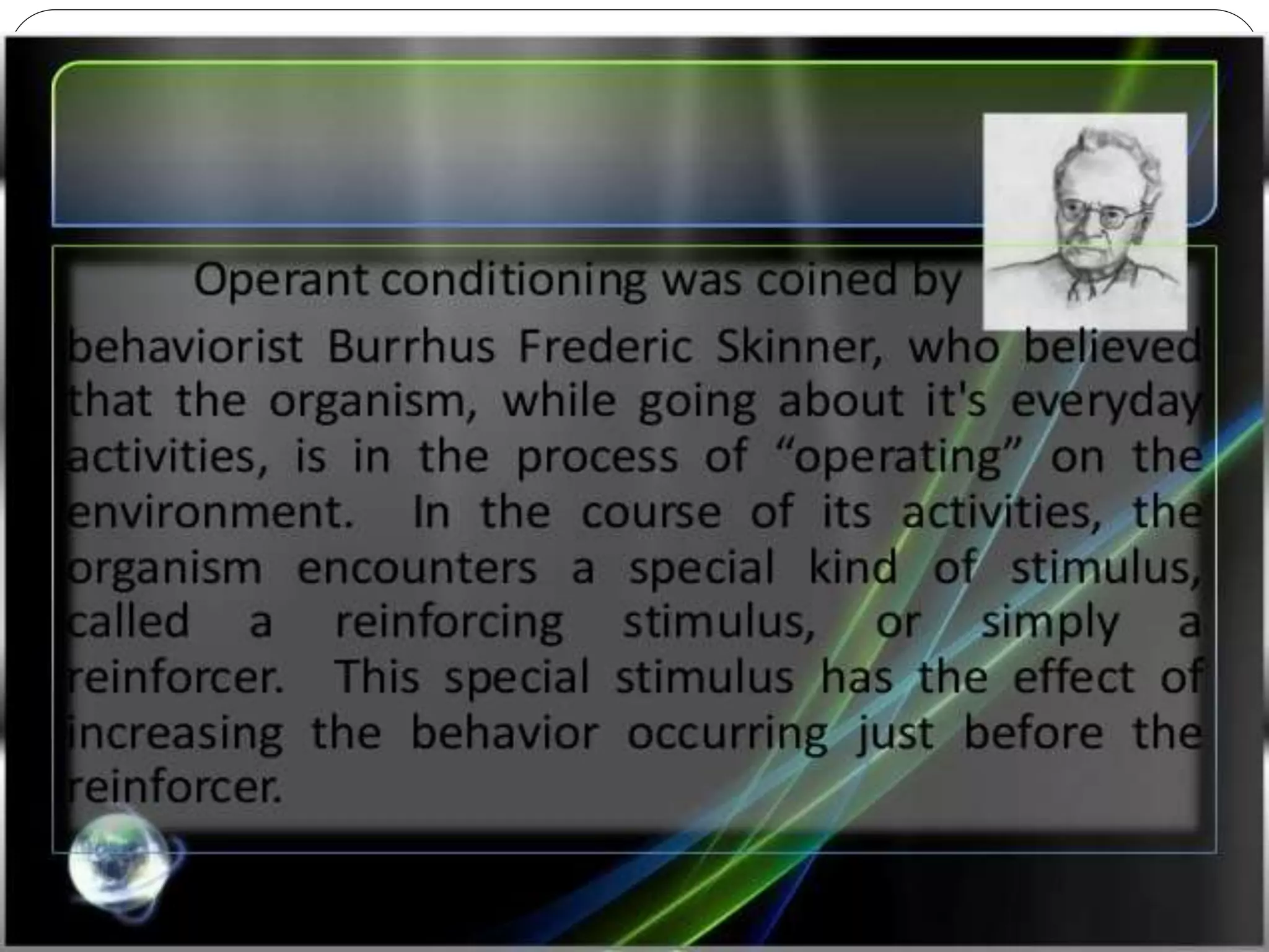 Approaches to learning-Pavlov & Skinner | PPT