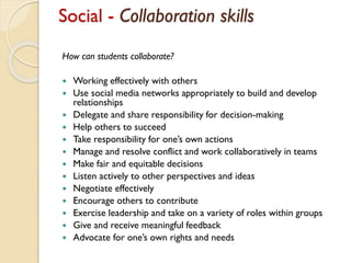 Approaches to learning (atl) | PPTX