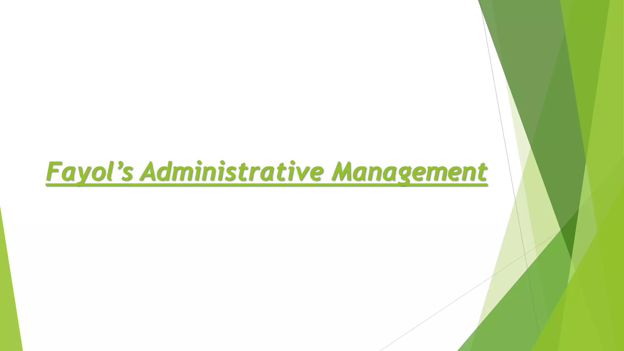 Approaches to management | PPTX