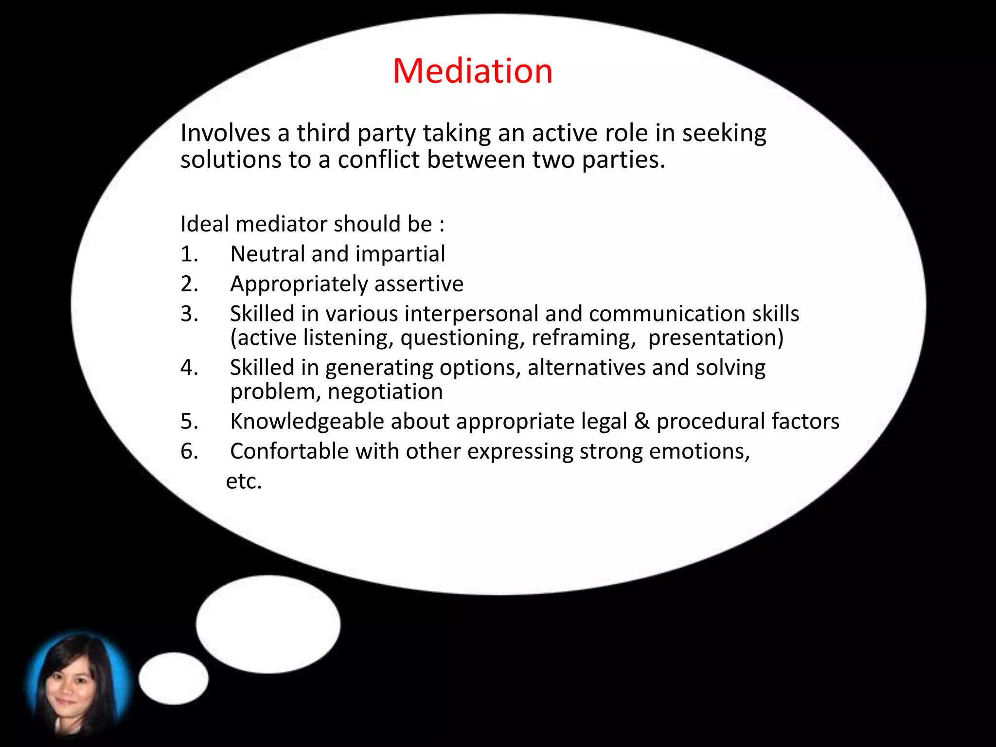 Approaches to managing conflict | PPTX