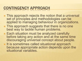 Approaches to ob | PPTX