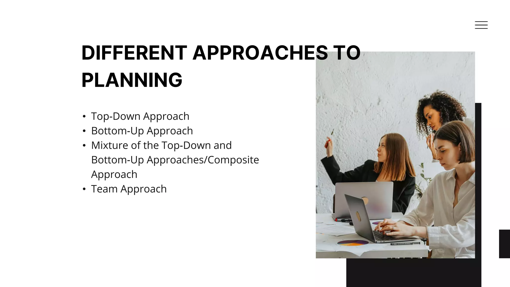 APPROACHES TO PLANNING.pptx