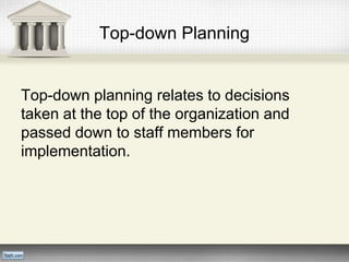 Approaches To Planning by Hassan Raza.ppt