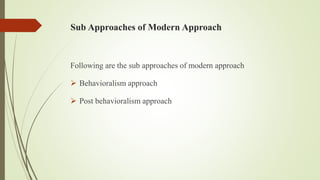 APPROACHES TO POLITICAL SCIENCE.pptx