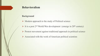 APPROACHES TO POLITICAL SCIENCE.pptx