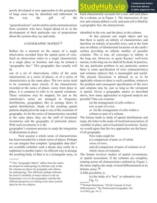 Approaches To Regional Analysis A Synthesis | PDF