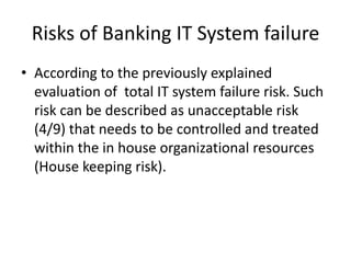 Approaches to risk management banking example slides | PPT