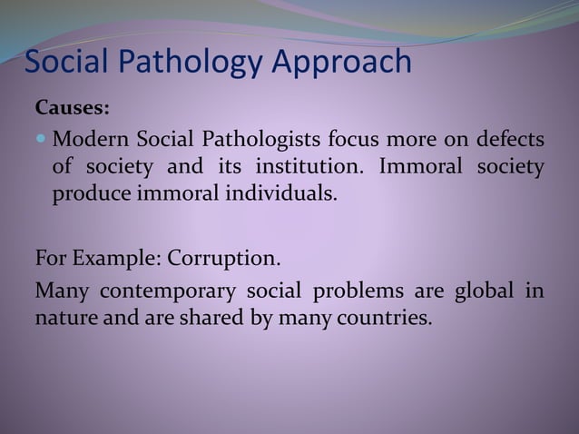 Approaches to social problems | PPTX