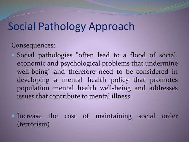 Approaches to social problems | PPTX