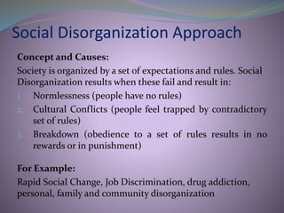 Approaches to social problems | PPTX