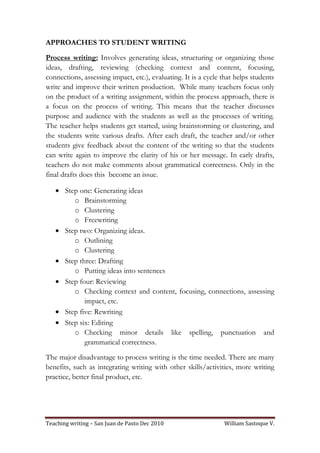 Approaches to student writing | DOCX