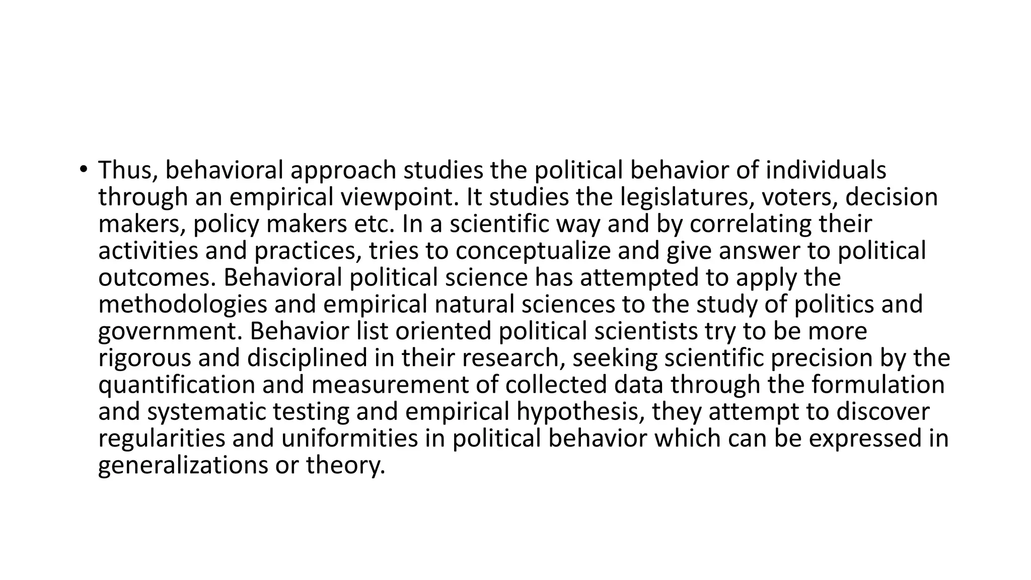 Approaches to study the Political Science.pptx