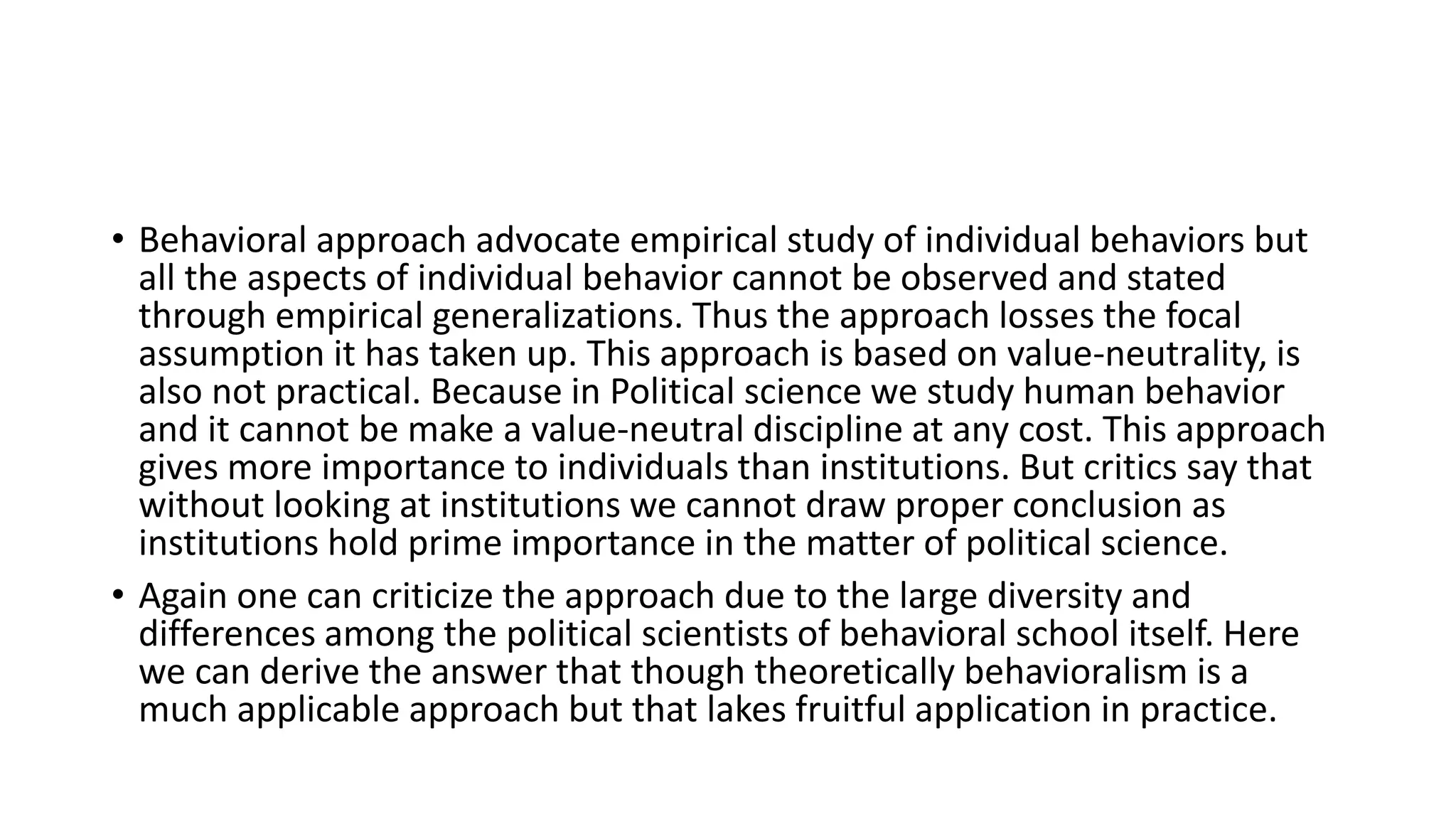 Approaches to study the Political Science.pptx