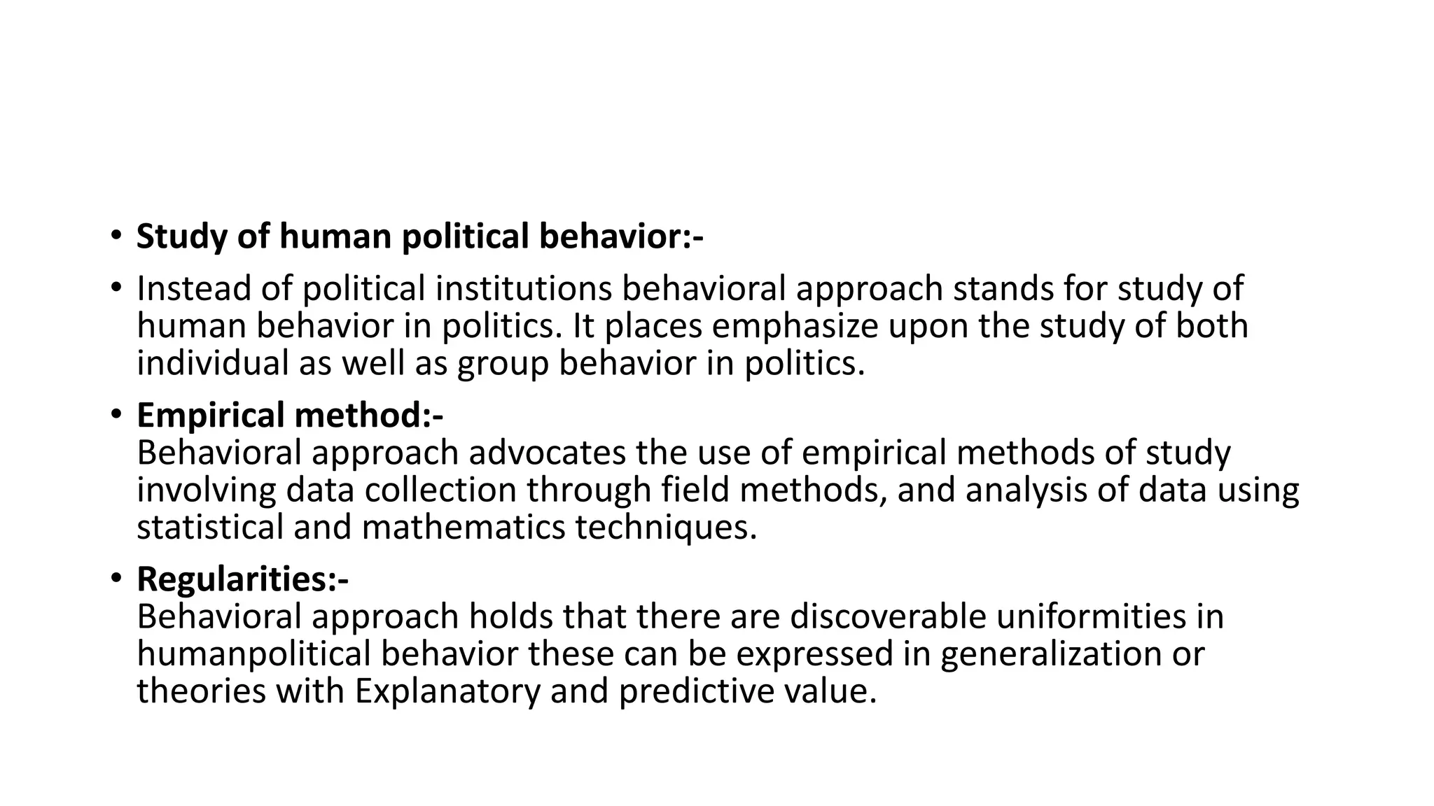 Approaches to study the Political Science.pptx